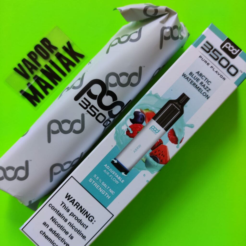 POD 3500 PUFFS – Vapormaniak