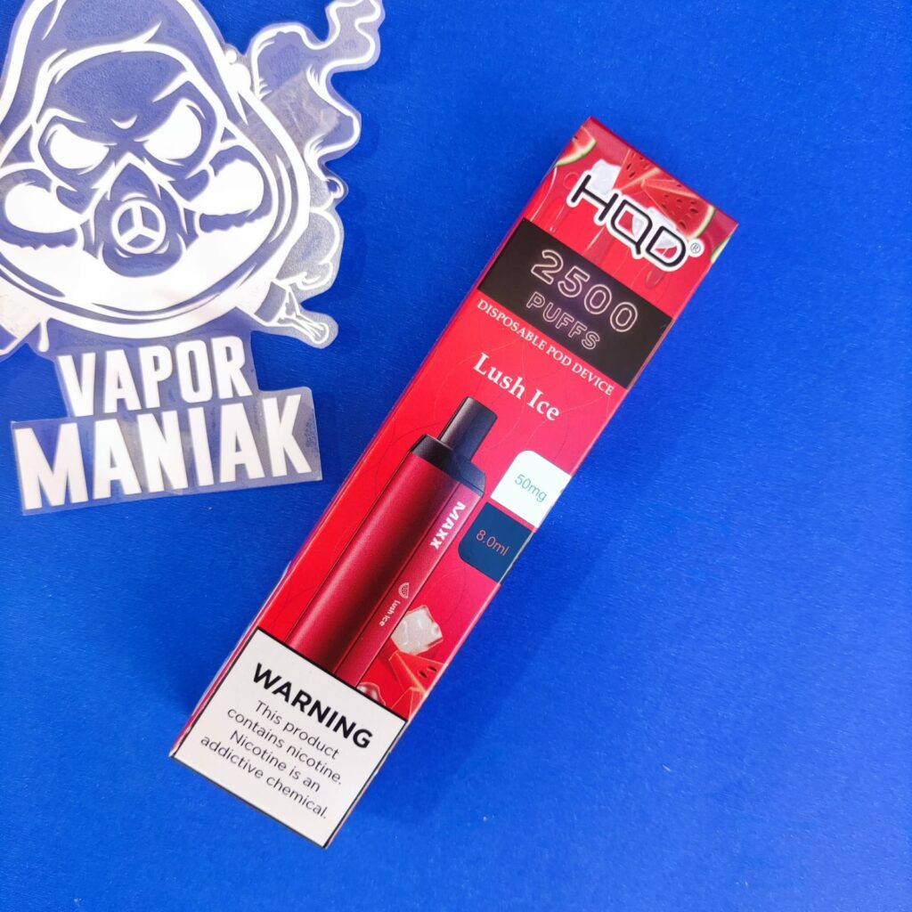 HQD MAXX 2500 PUFFS – Vapormaniak