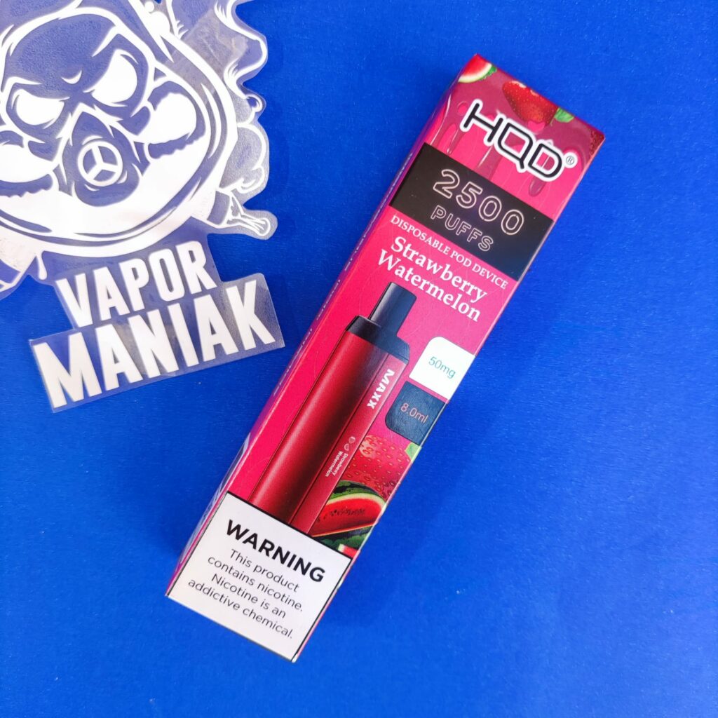 HQD MAXX 2500 PUFFS – Vapormaniak