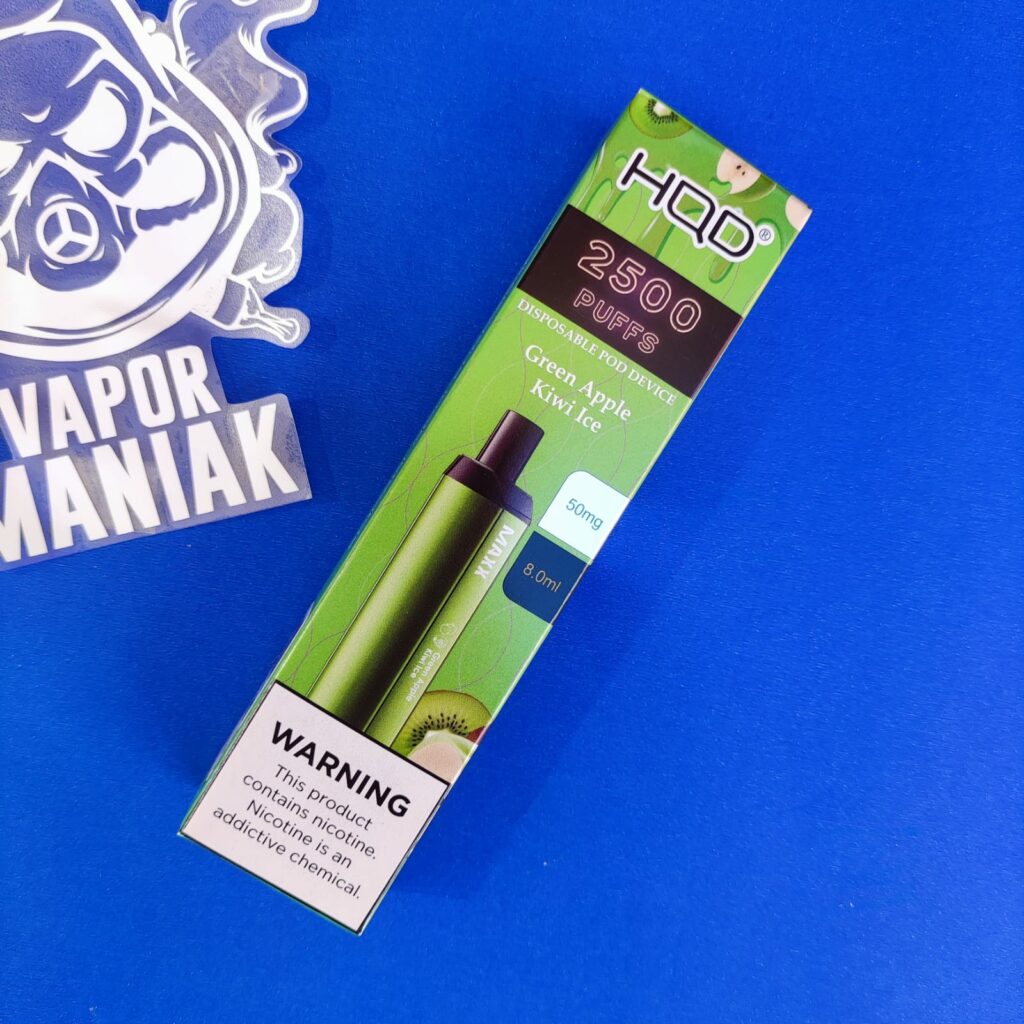 HQD MAXX 2500 PUFFS – Vapormaniak