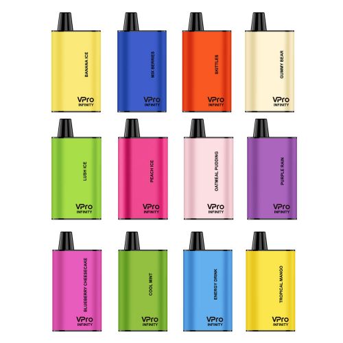 VPro INFINITY 6000Puffs Rechargeable Disposable Pod Kit 1200mAh 20ml ...