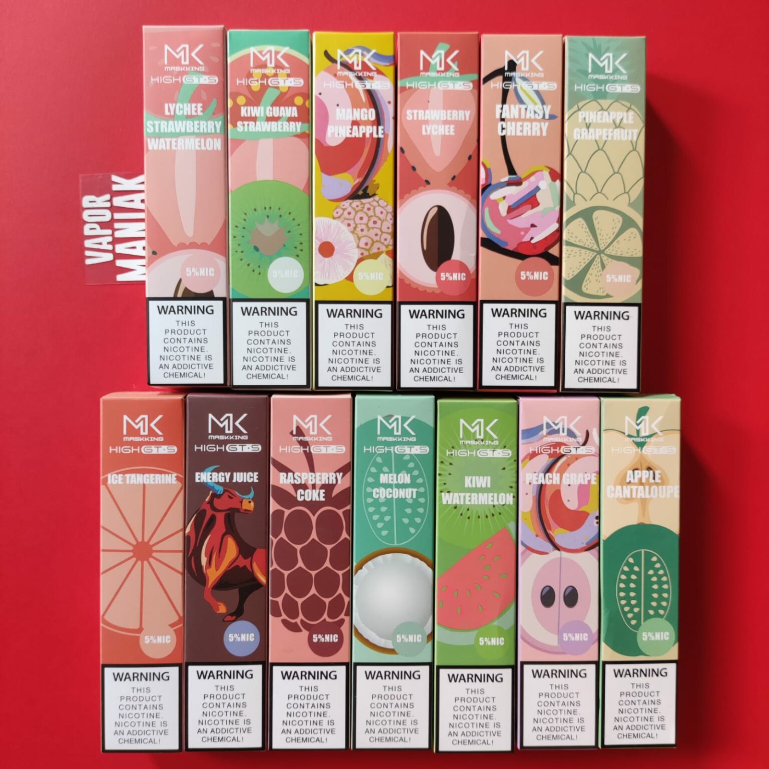 MASKKING GTS 2500 PUFFS – Vapormaniak