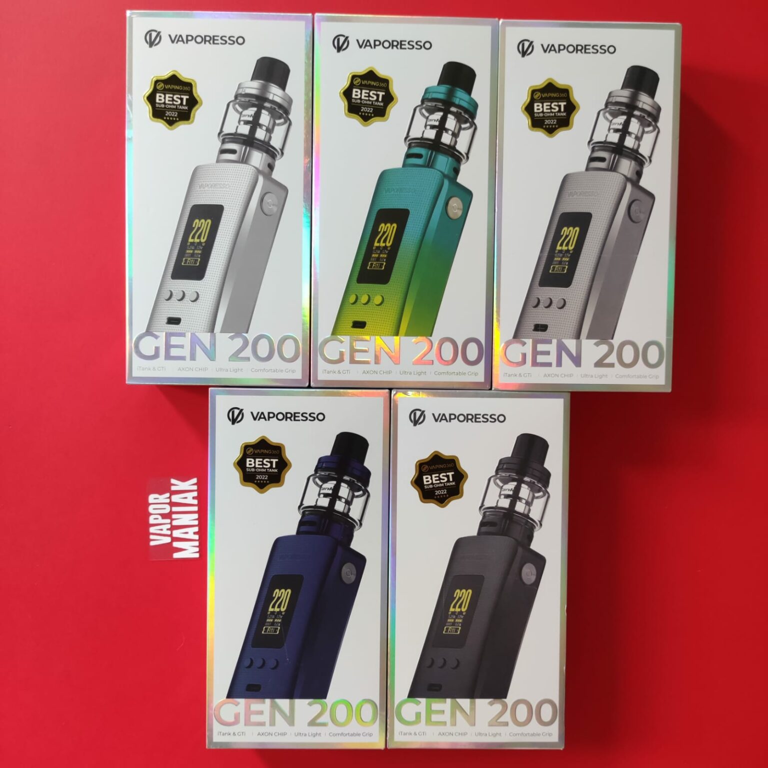VAPORESSO – GEN 200 KIT – Vapormaniak
