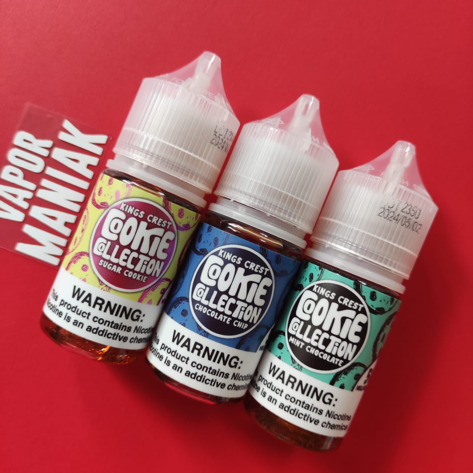 KINGS CREST – COOKIE COLLECTION SALT – Vapormaniak