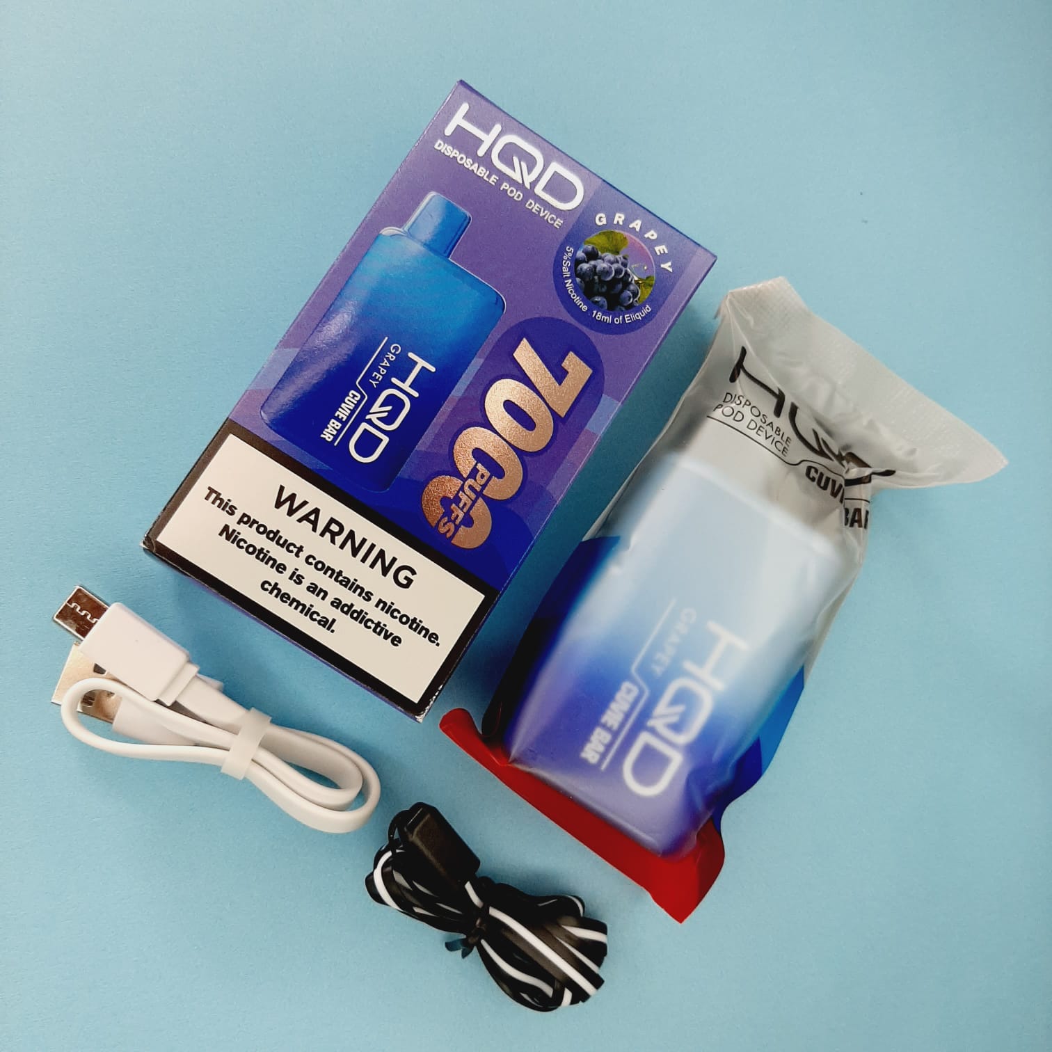 HQD 7000 PUFFS – Vapormaniak