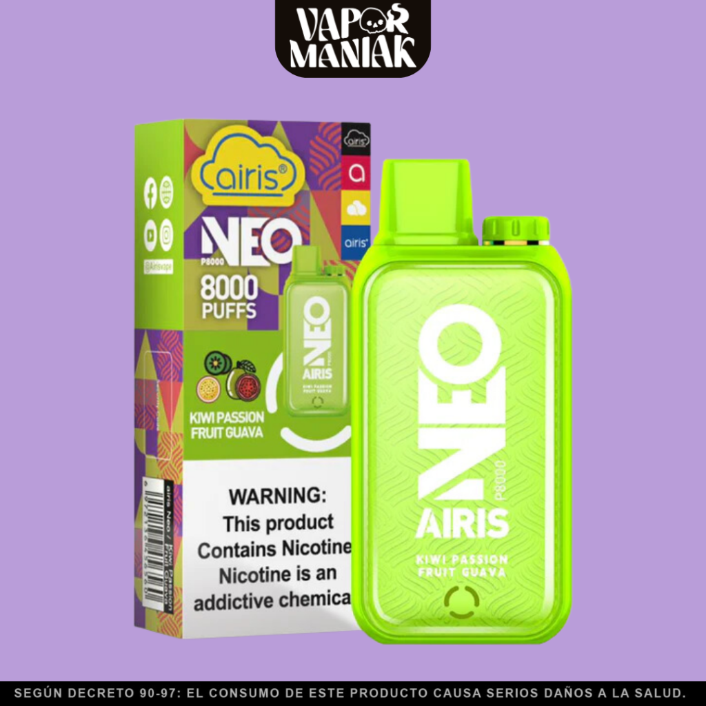 AIRIS NEO 8000 PUFFS – Vapormaniak