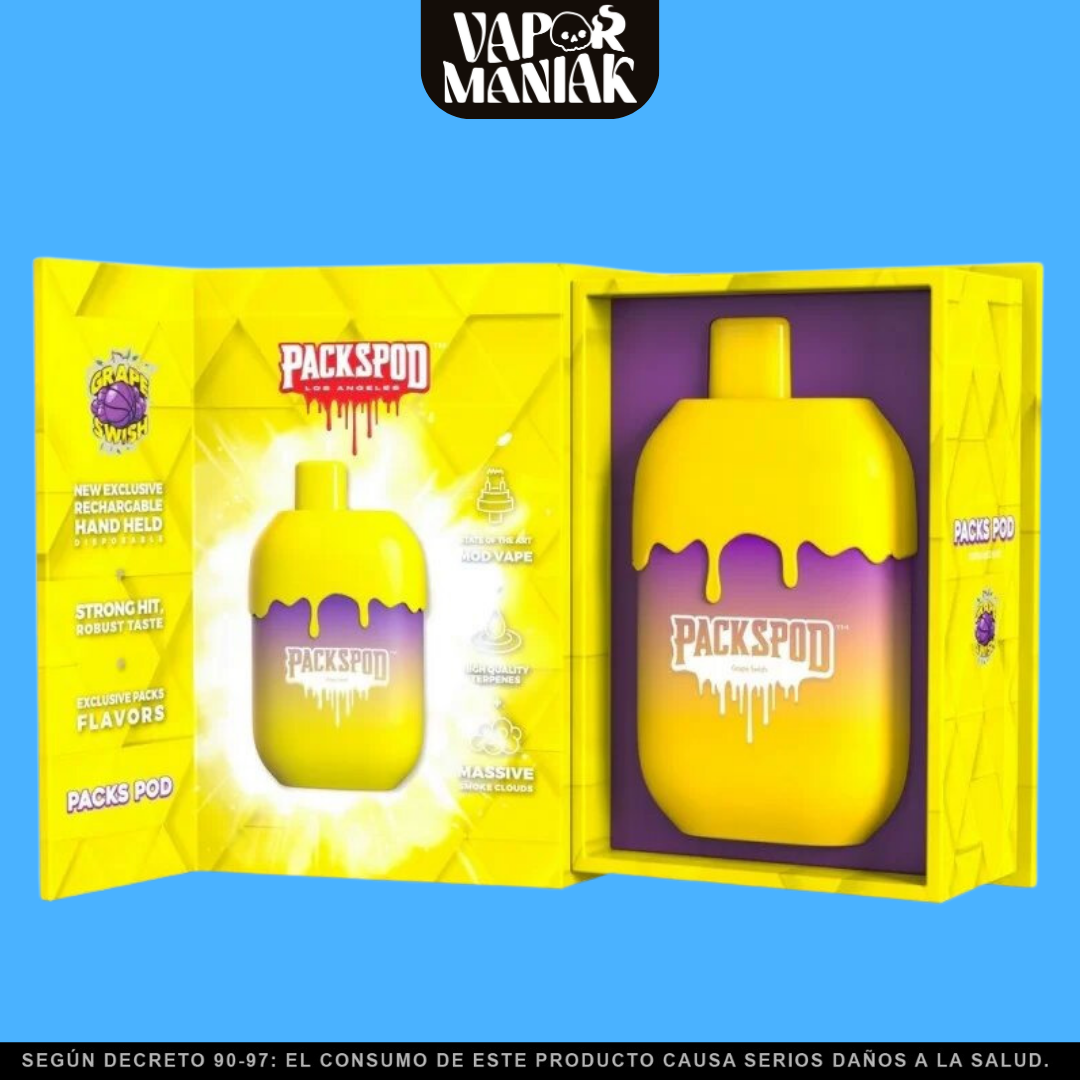 PACKSPOD 5000 PUFFS – Vapormaniak