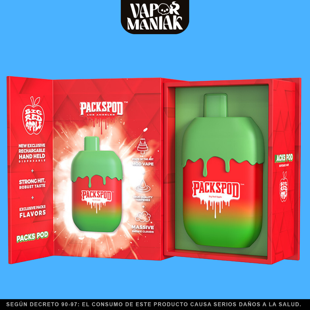 PACKSPOD 5000 PUFFS – Vapormaniak