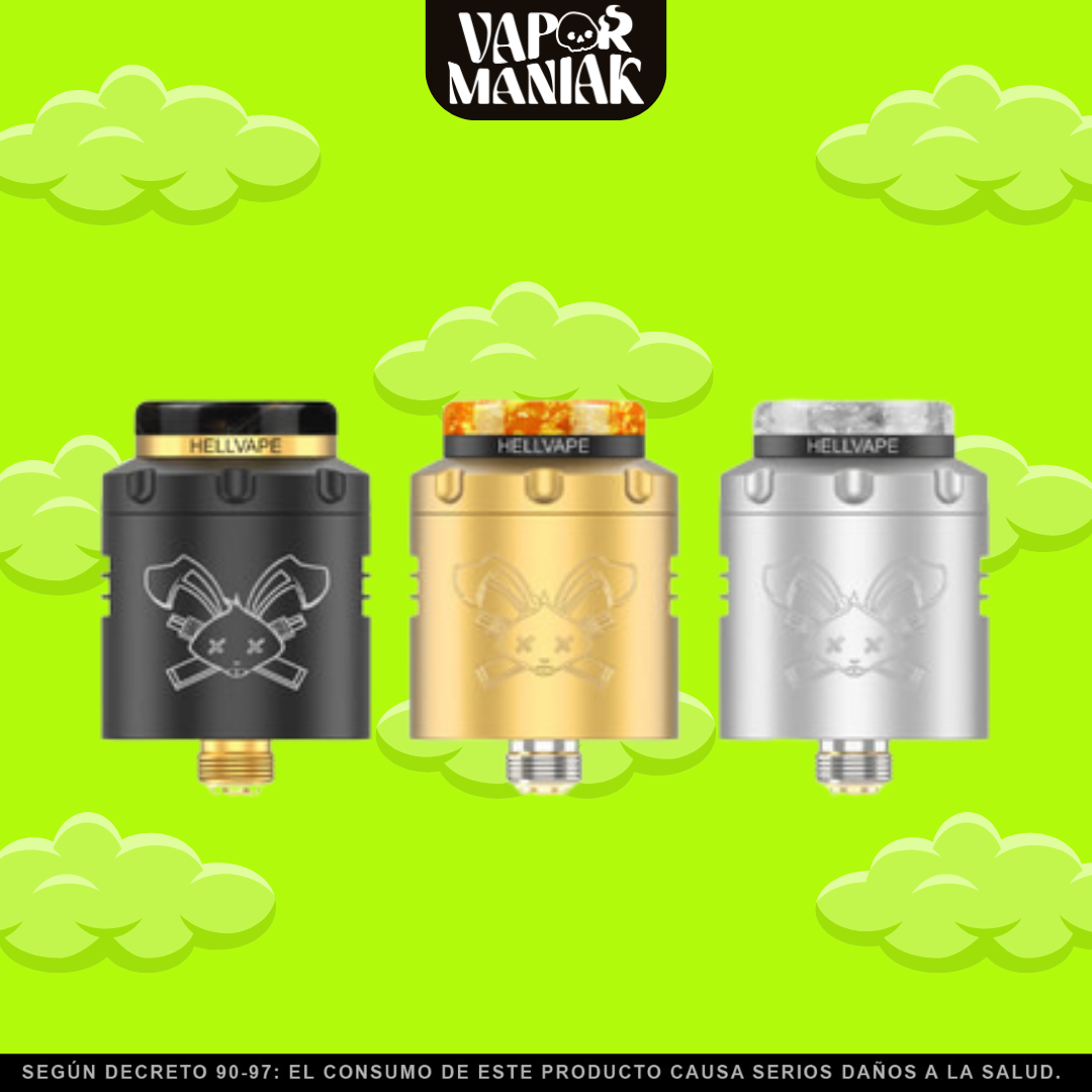 HELLVAPE DEAD RABBIT 3 RDA – 6TH ANNIVERSARY EDITION – Vapormaniak